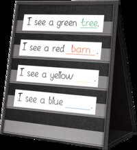 Black Desktop Pocket Chart - TCR20374 | Teacher Created Resources