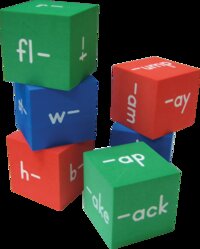 Foam Word Families Cubes - TCR20633 | Teacher Created Resources