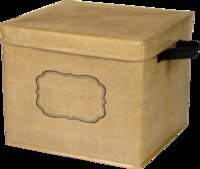 Burlap Storage Box - TCR20834 | Teacher Created Resources