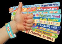Positive Reinforcement Brag Bracelets - TCR21037 | Teacher Created ...