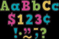 Chalkboard Brights Bold Block 3" Letters - TCR3881 | Teacher Created ...
