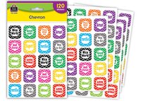 Chevron Stickers - TCR5532 | Teacher Created Resources