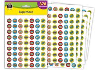 Superhero Mini Stickers - TCR5642 | Teacher Created Resources