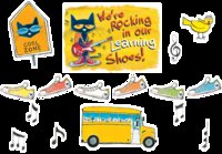 Pete the Cat We're Rocking in Our Learning Shoes Bulletin Board ...