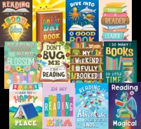 Reading Is Fun Small Poster Pack - TCR6629 | Teacher Created Resources