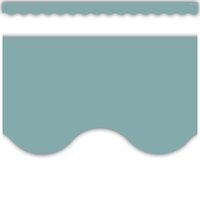 Calming Blue Scalloped Border Trim - TCR7128 | Teacher Created Resources