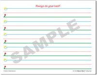 Smart Start K-1 Writing Paper: 40 Sheet Tablet - TCR76500 | Teacher ...