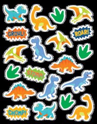 Dinosaurs Stickers - TCR8197 | Teacher Created Resources