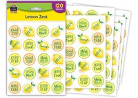 Lemon Zest Stickers - TCR8484 | Teacher Created Resources