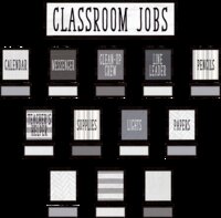 Modern Farmhouse Classroom Jobs Mini Bulletin Board - TCR8532 | Teacher ...