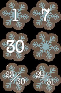 Home Sweet Classroom Snowflakes Calendar Days - TCR8548 | Teacher ...