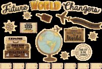 Travel the Map Future World Changers Bulletin Board - TCR8623 | Teacher ...