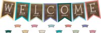 Home Sweet Classroom Pennants Welcome Bulletin Board Display Set ...