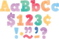Watercolor Bold Block 4" Letters Combo Pack - TCR8889 | Teacher Created ...