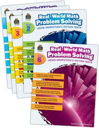 Real-World Math Problem Solving Set (5 books) - TCR9600 | Teacher ...
