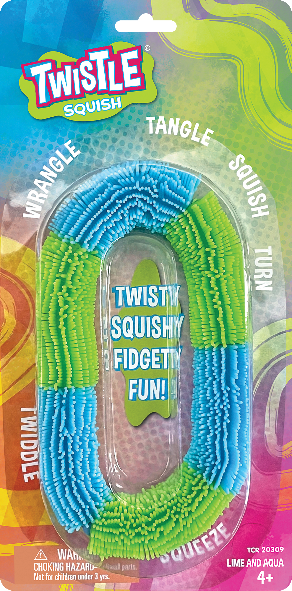 Twistle Squish Aqua and Lime - TCR20309 | Teacher Created Resources