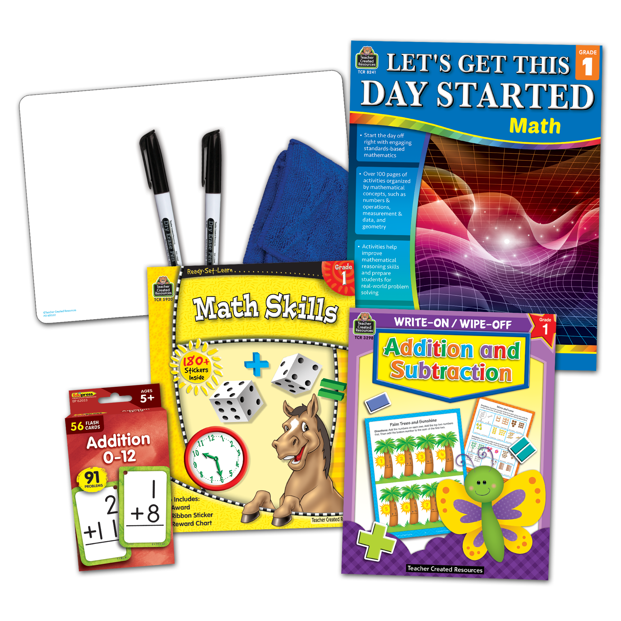 Learning Together: Math Grade 1 Set - TCR2088501 | Teacher Created ...