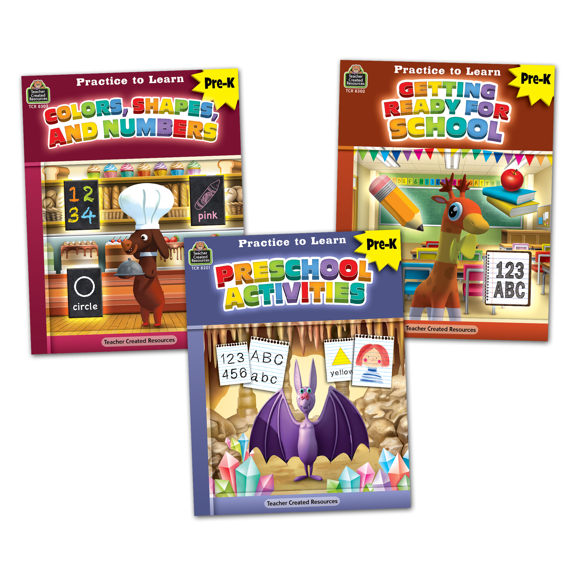 Practice to Learn PreK Set - TCR2088530 | Teacher Created Resources