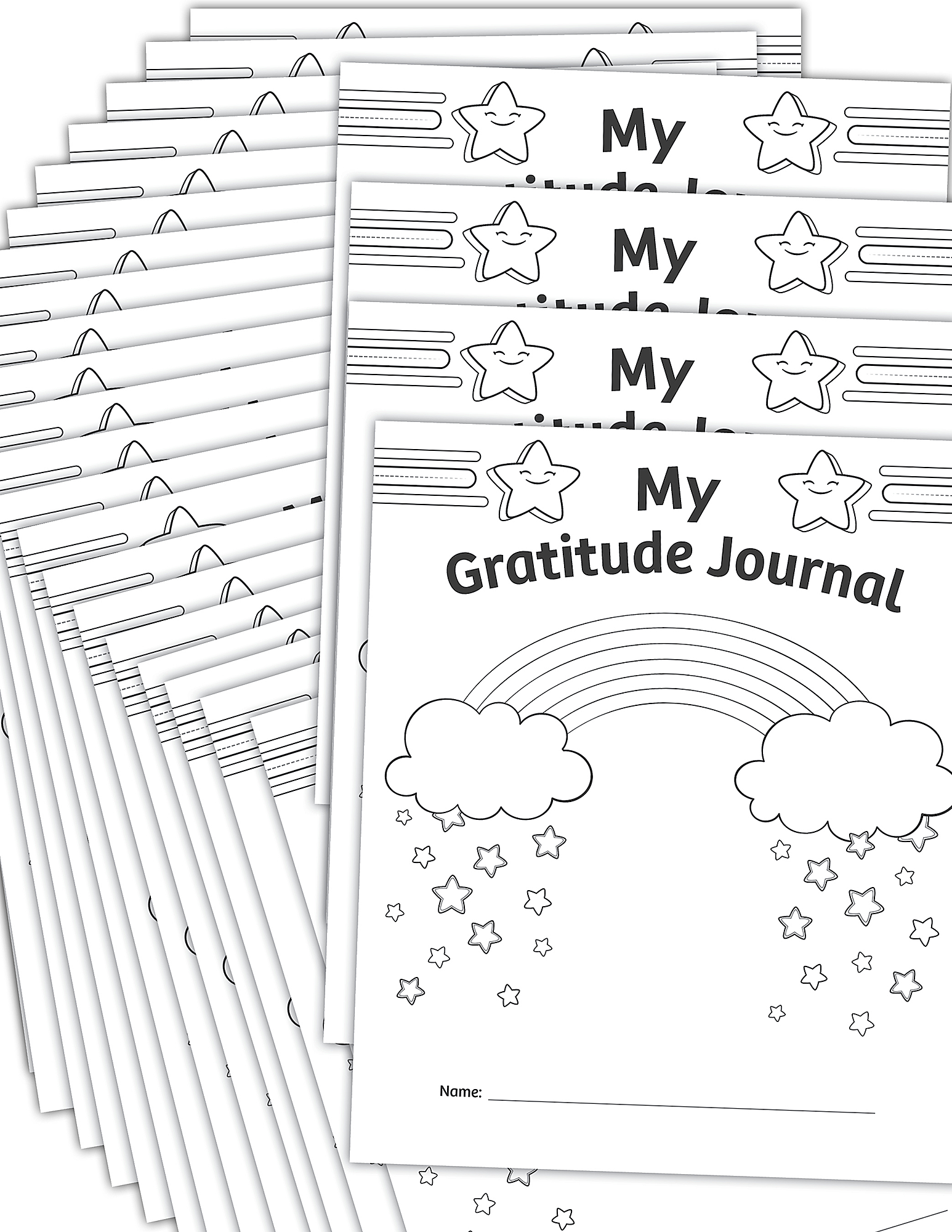 My Own Books: My Gratitude Journal - 25 Pack - TCR2088699 | Teacher ...