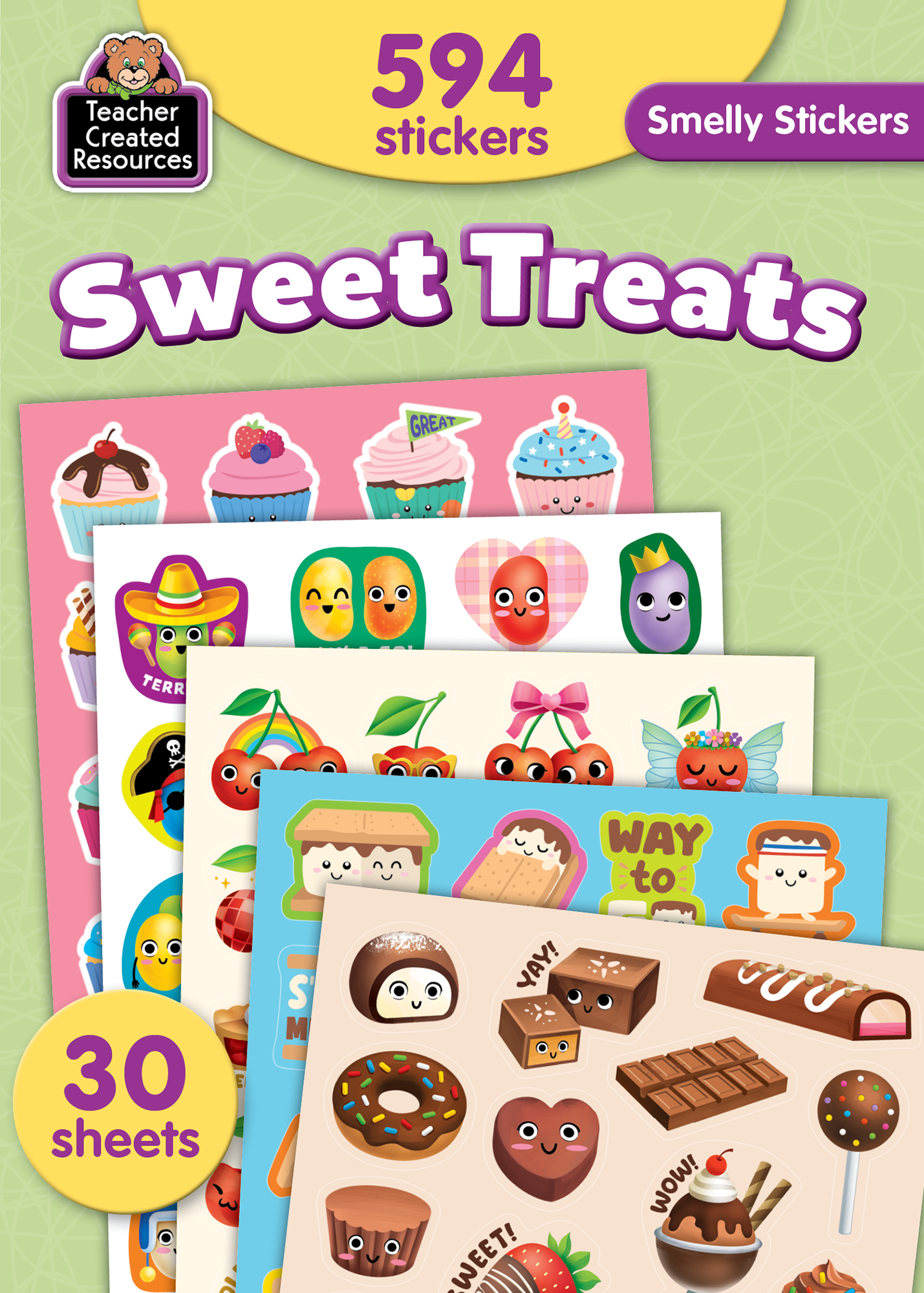 Sweet Treats Smelly Sticker Set (5) - TCR2088724 | Teacher Created ...