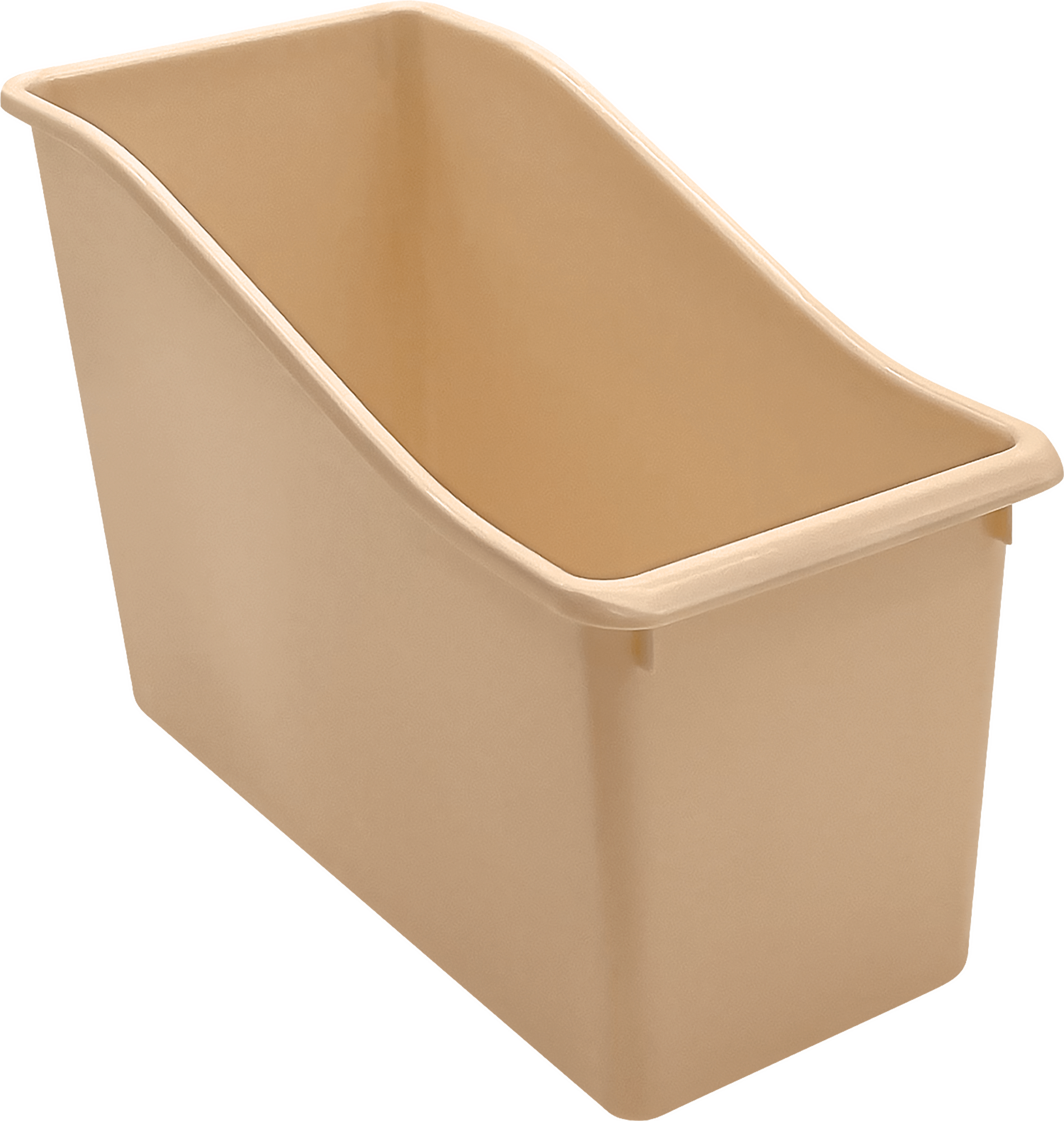 Light Brown Plastic Book Bin - TCR20979 | Teacher Created Resources