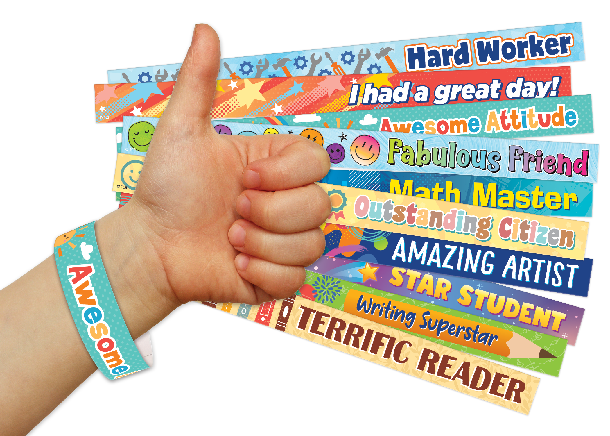 Positive Reinforcement Brag Bracelets - TCR21037 | Teacher Created ...