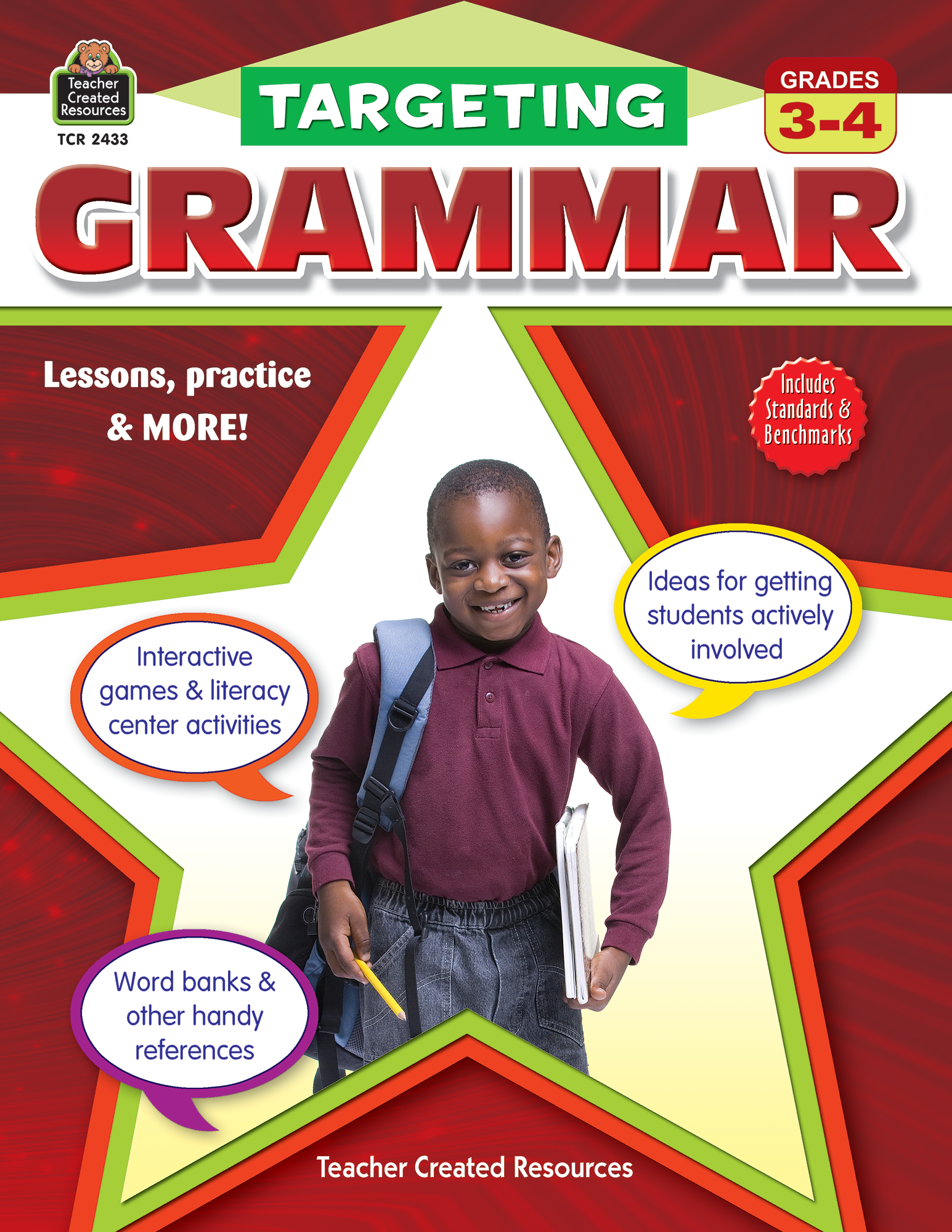 Targeting Grammar Grades 3-4 - TCR2433 | Teacher Created Resources