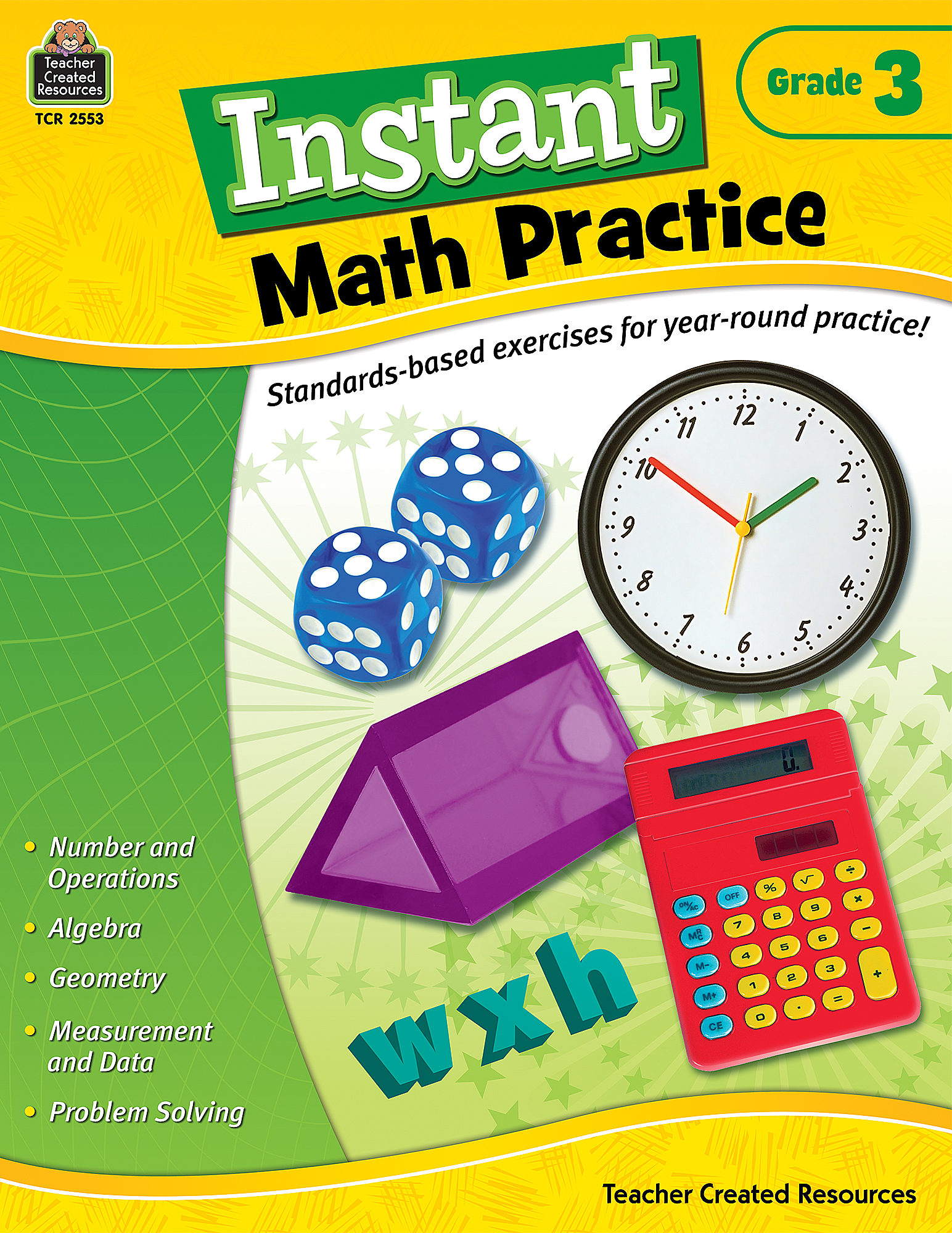Instant Math Practice Grade 3 TCR2553 Teacher Created Resources