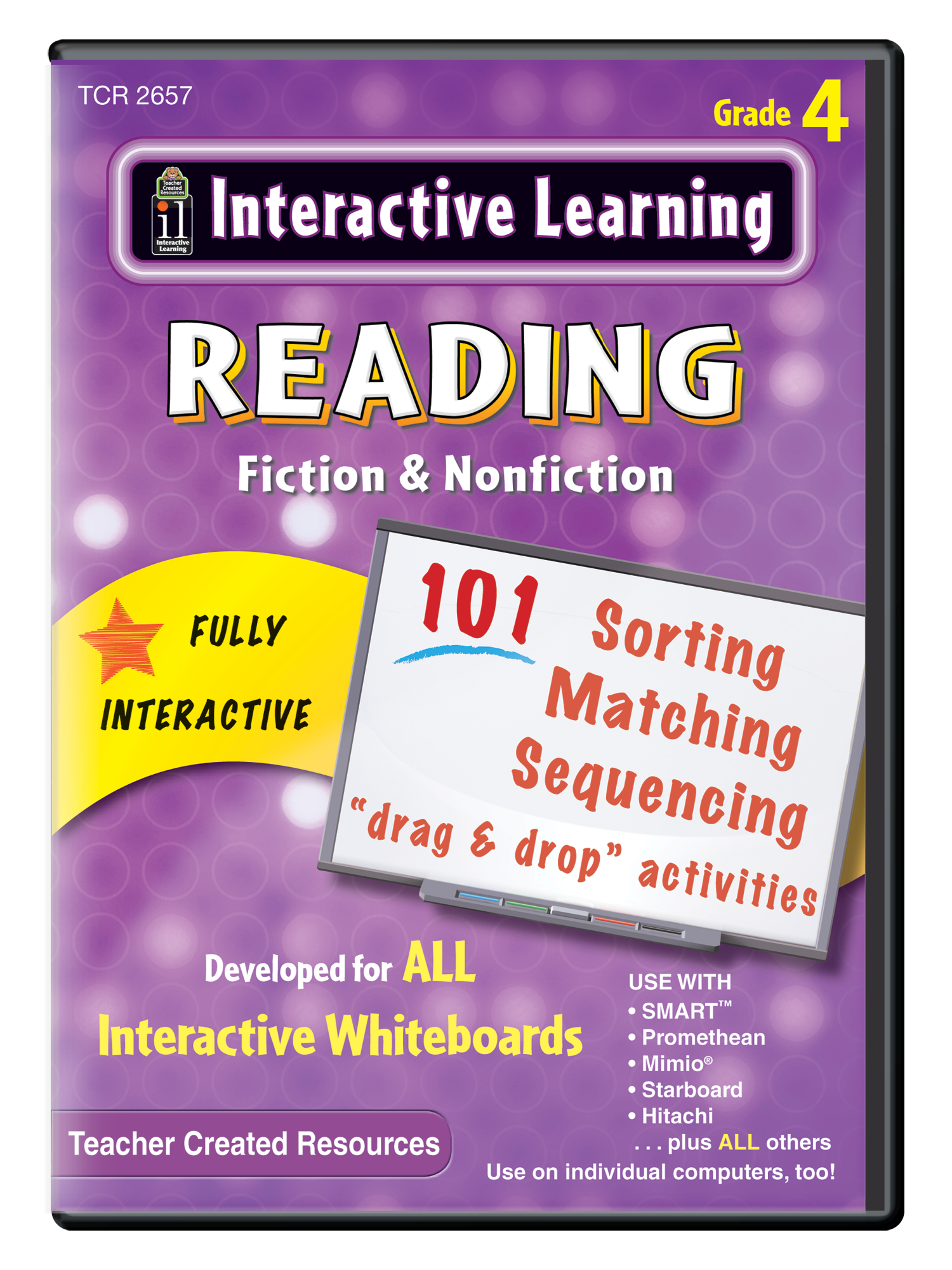 Interactive Learning: Reading Fiction & Nonfiction Grade 4 - TCR2657 ...