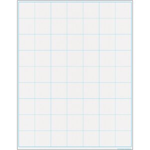 Graphing Grid Large Squares Write-On/Wipe-Off Chart - TCR7116 | Teacher ...