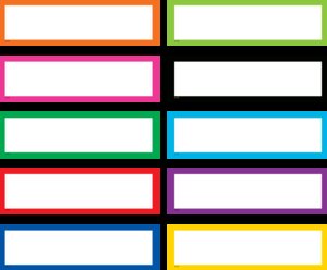 Colorful Labels - TCR20872 | Teacher Created Resources