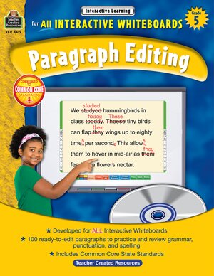Interactive Learning: Paragraph Editing Grade 5 - TCR3419 | Teacher ...