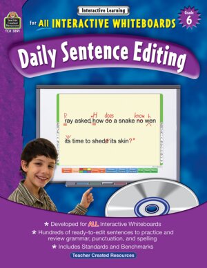 Interactive Learning: Daily Sentence Editing Grade 6 - TCR3891 ...