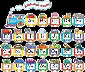 Alphabet Train Bulletin Board Display Set - TCR4421 | Teacher Created ...