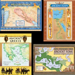Ancient Civilizations Bulletin Board Display Set - TCR4422 | Teacher ...