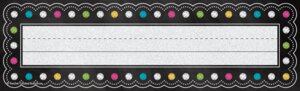 Chalkboard Brights Flat Name Plates - TCR5624 | Teacher Created Resources