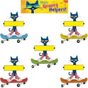 Pete the Cat Groovy Classroom Jobs Mini Bulletin Board - TCR60348 ...