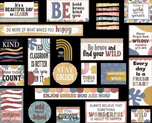 Wonderfully Wild Mini Bulletin Board - TCR6679 | Teacher Created Resources