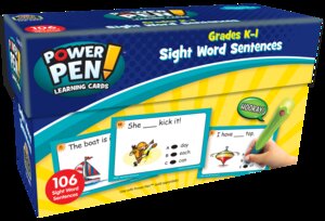 Power Pen Learning Cards: Sight Word Sentences - TCR6857 | Teacher ...