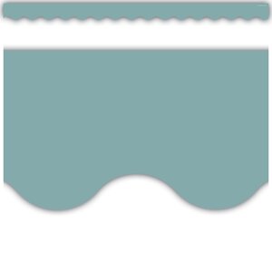 Calming Blue Scalloped Border Trim - TCR7128 | Teacher Created Resources