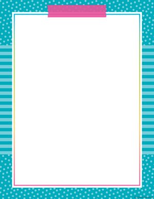 Colorful Vibes Blank Chart - TCR7627 | Teacher Created Resources