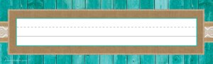 Shabby Chic Flat Name Plates - TCR77194 | Teacher Created Resources