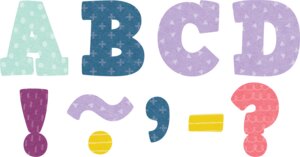 Oh Happy Day Bold Block 3" Magnetic Letters - TCR77569 | Teacher ...