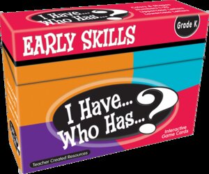 I Have, Who Has Early Skills Game - TCR7860 | Teacher Created Resources