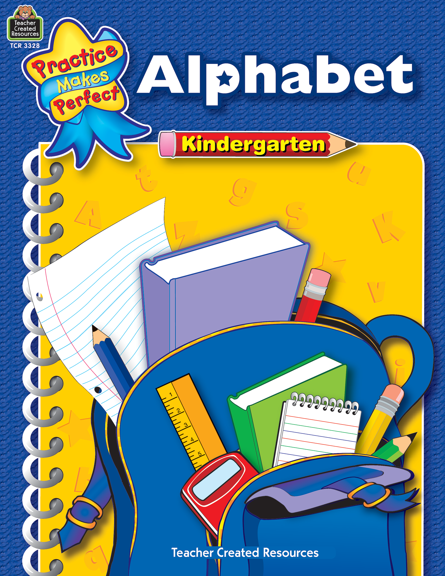 Alphabet Grade K - TCR3328 | Teacher Created Resources