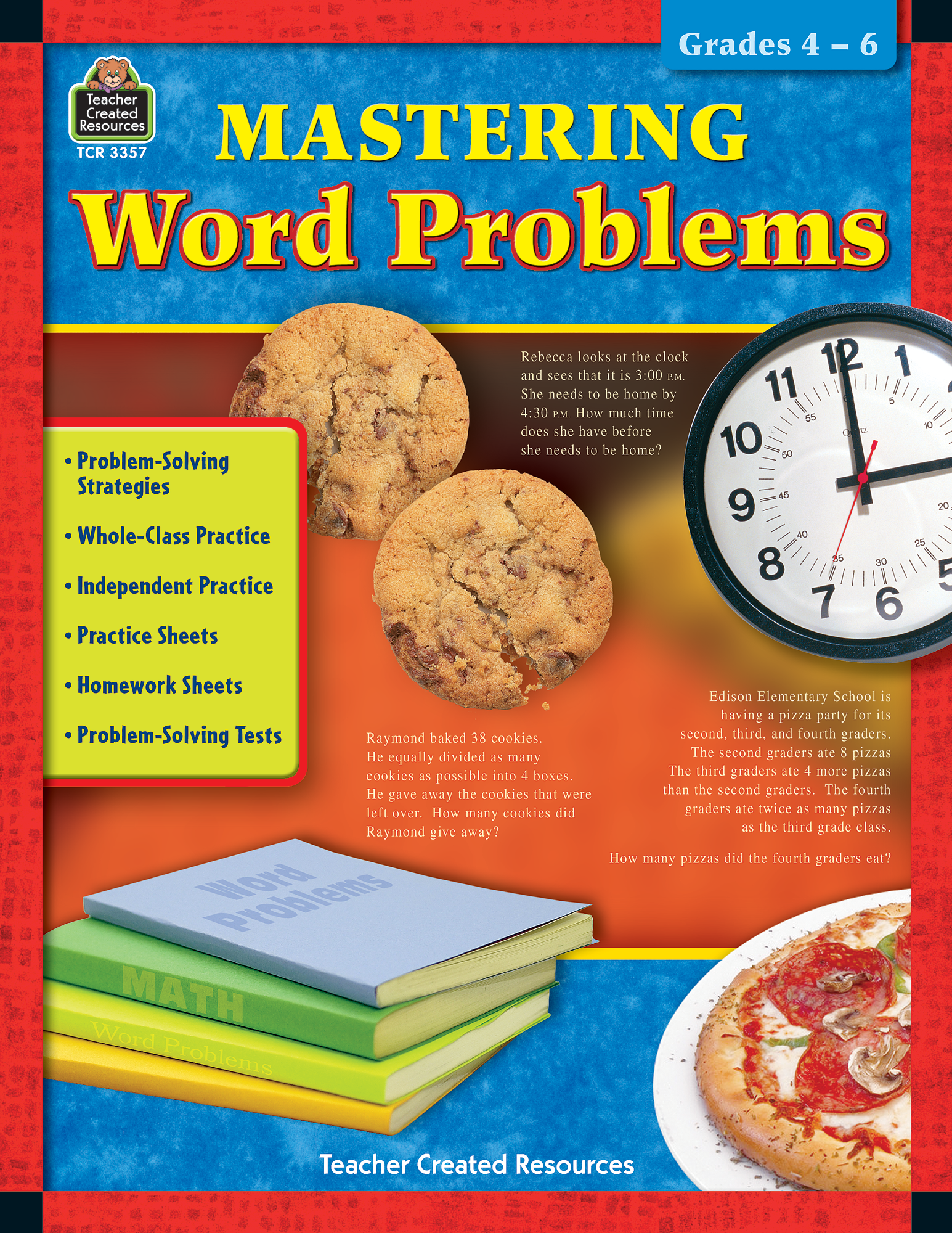 Mastering Word Problems Grades 4-6 - TCR3357 | Teacher Created Resources
