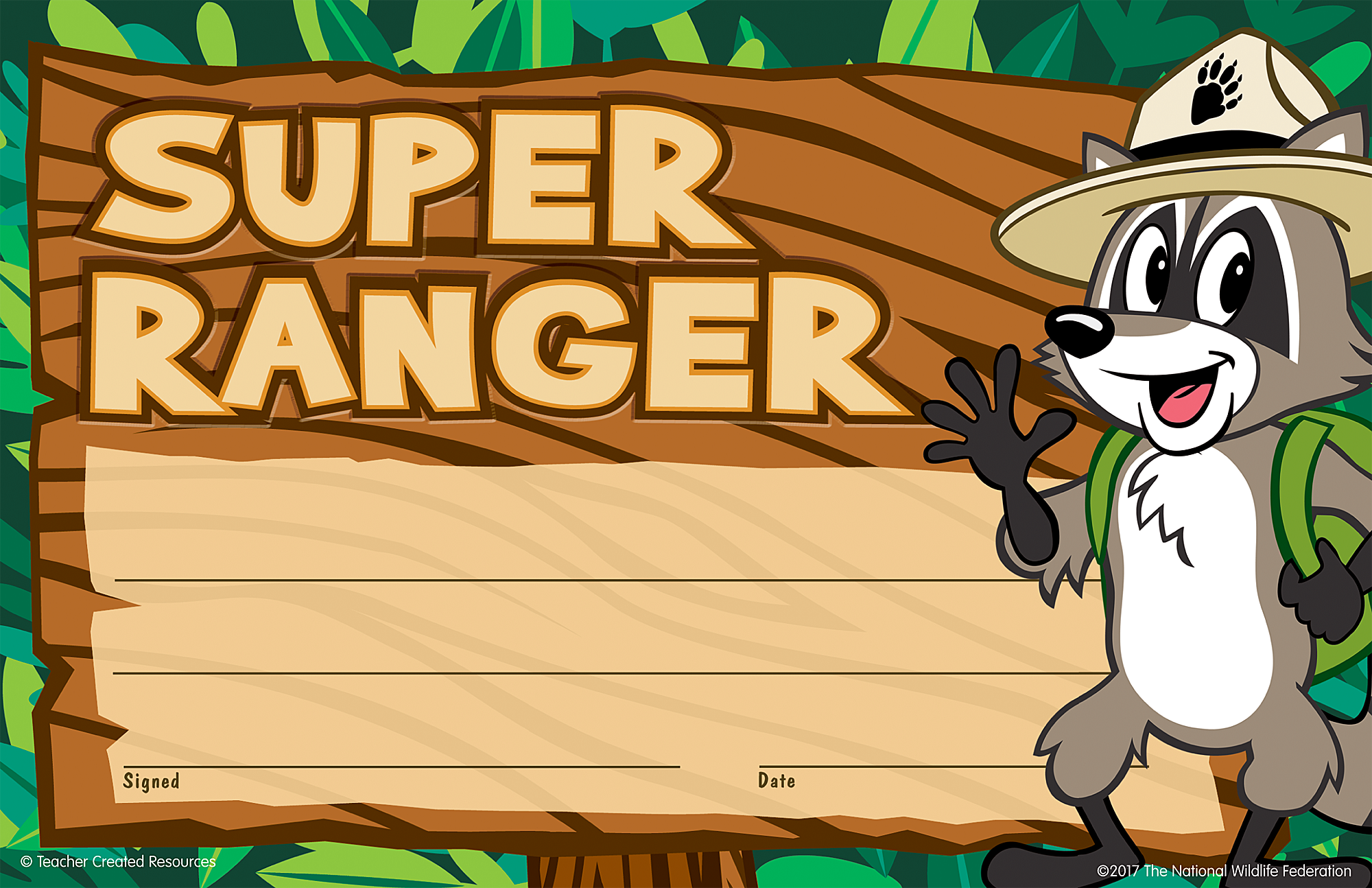 Ranger Rick Super Ranger Awards - TCR3429 | Teacher Created Resources
