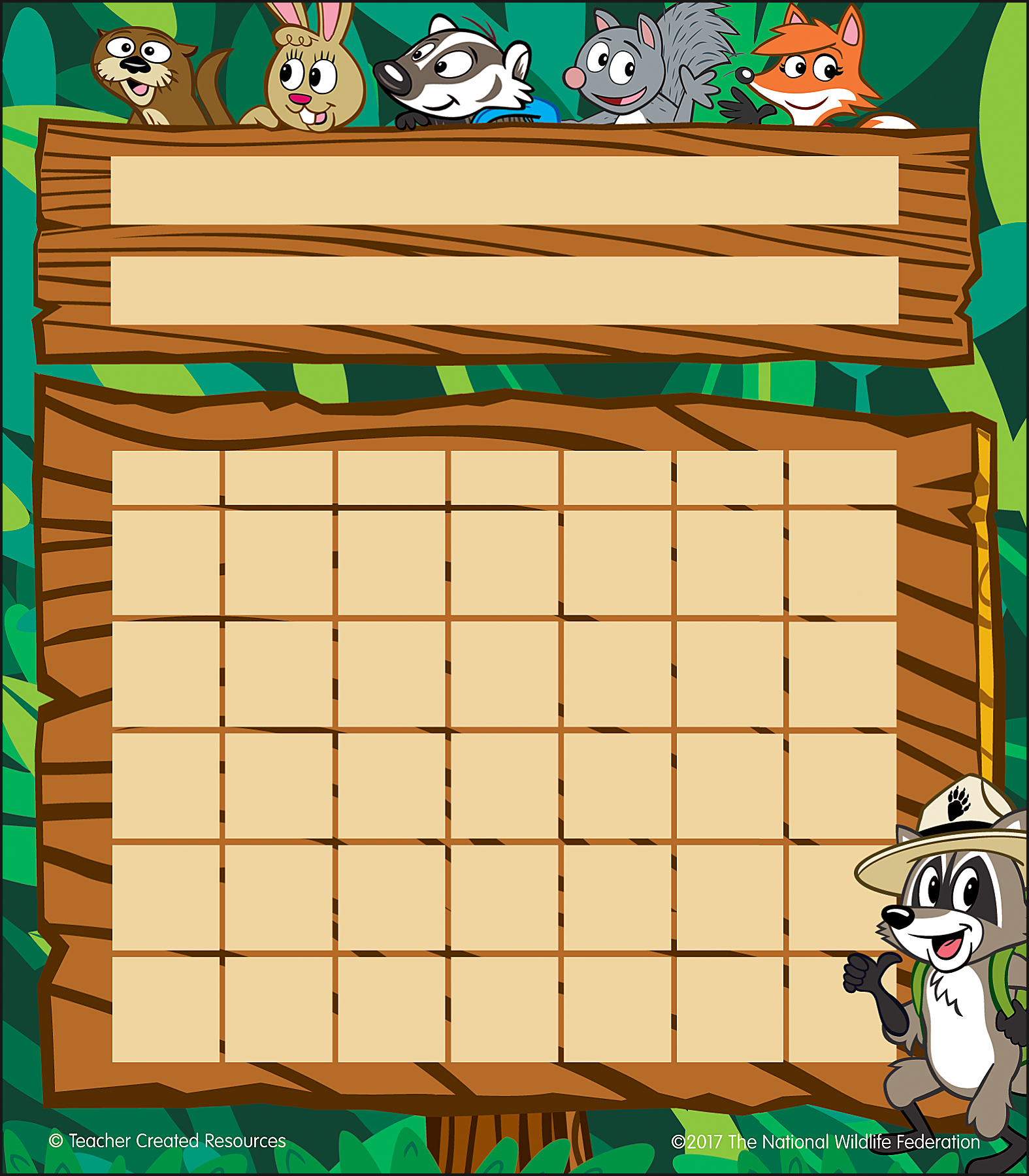 Ranger Rick Incentive Charts - TCR3470 | Teacher Created Resources