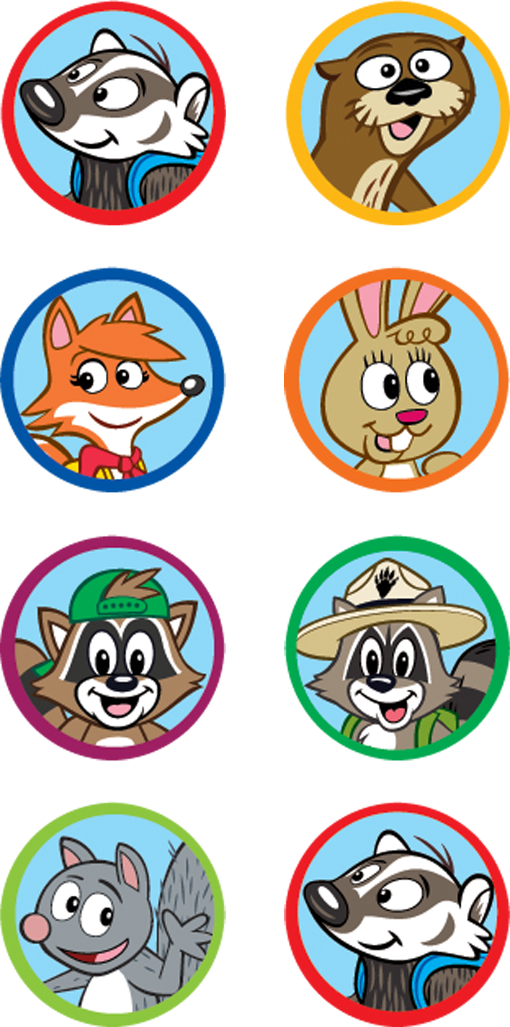 Ranger Rick Mini Stickers - TCR3471 | Teacher Created Resources