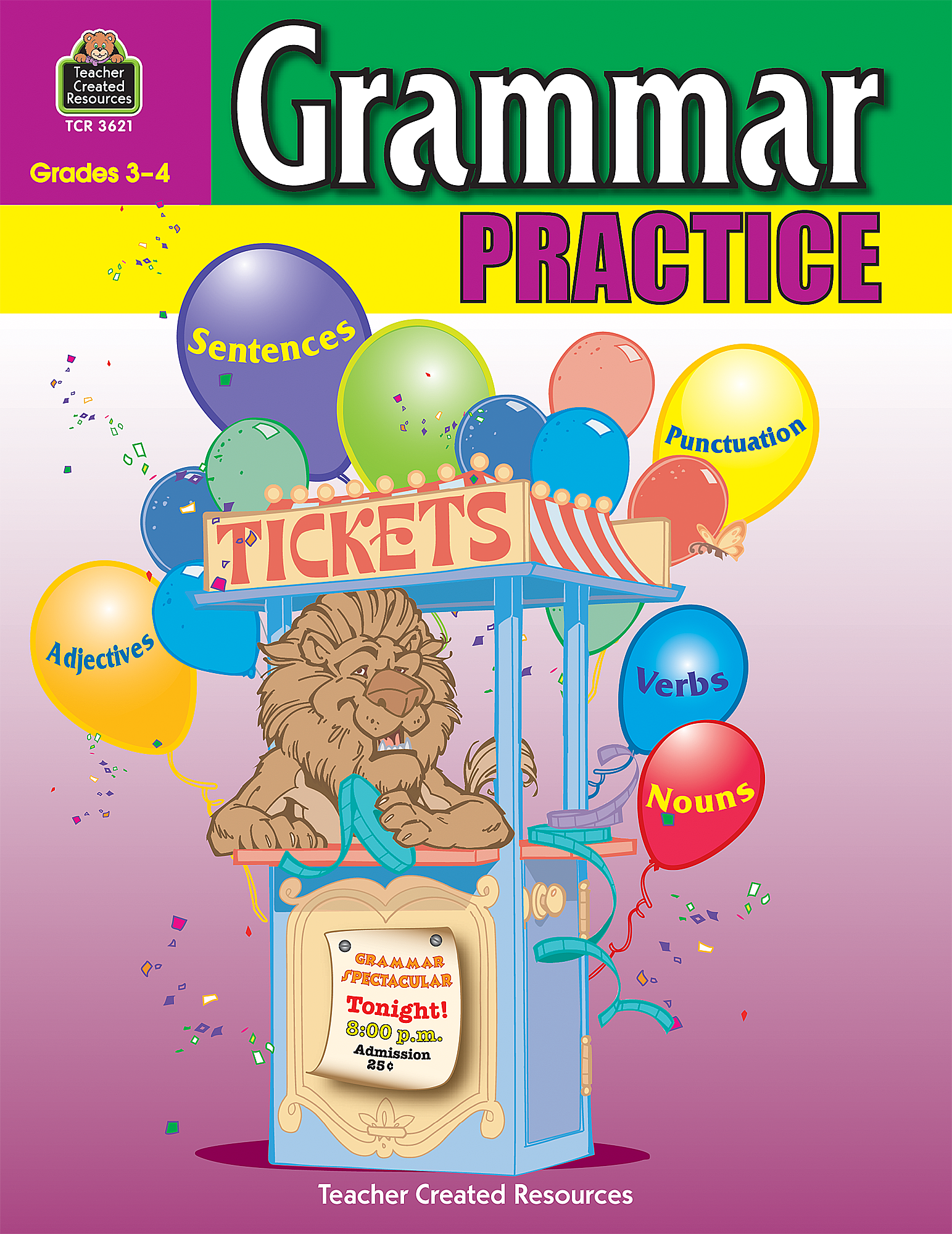 Grammar Practice For Grades 3 4 TCR3621 Teacher Created Resources Grammar Practice For Grades 3 4 TCR3621 Teacher Created Resources